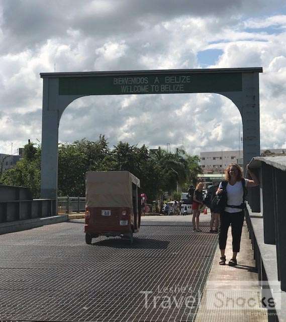 Crossing the Border from Mexico to Belize